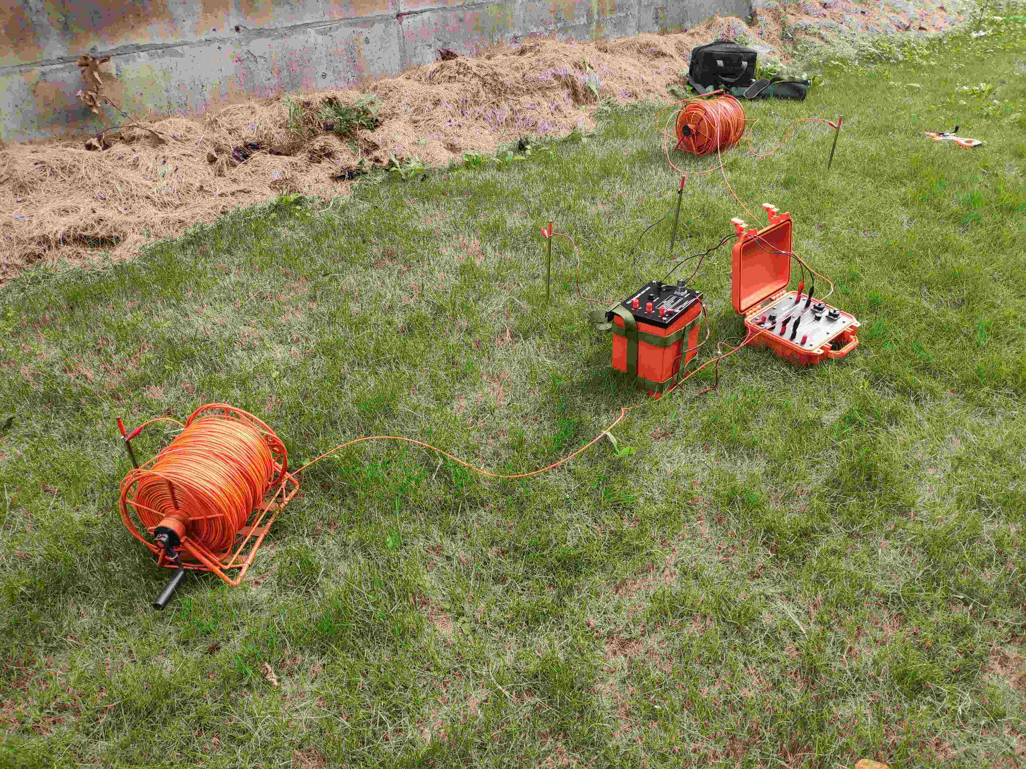 5m Electrode Spacing Kit 128MB Geophysical System Multi-frequency IP System