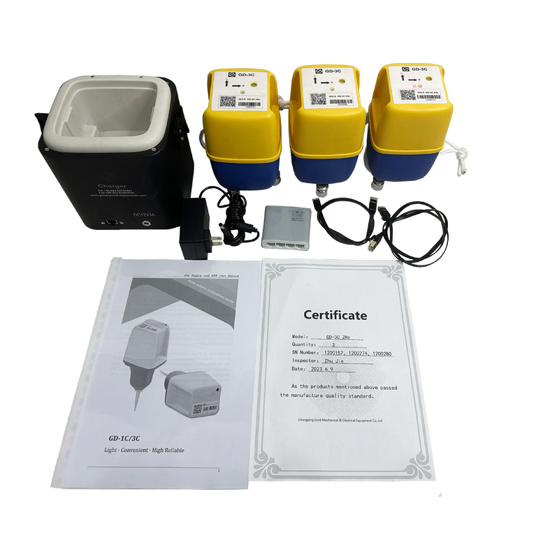 Wireless 5Hz Long Battery Life Seismograph Seismic Data Logger Real ...