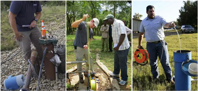 Manual Water Level Reader Digital Water Level Gauge Groundwater ...